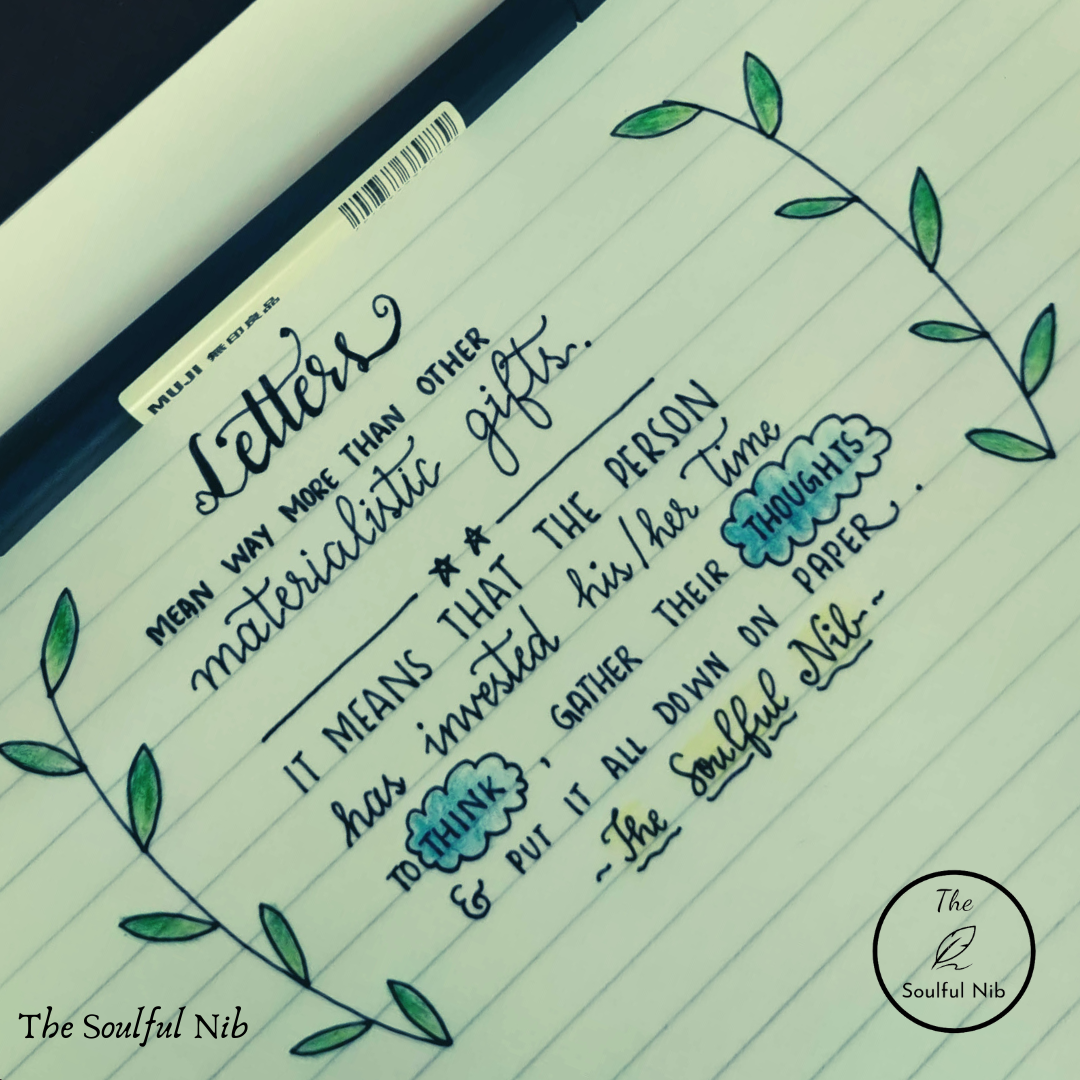 A Gift In Writing – The Soulful Nib
